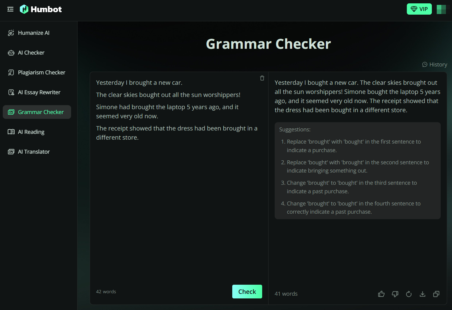 Bought vs Brought: Meaning and Examples | Humbot